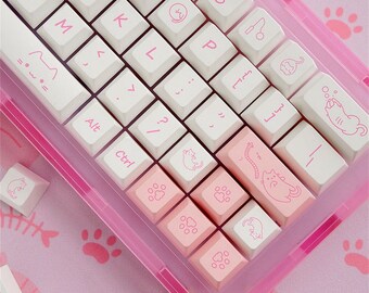 Cute Cat Keyboard - Etsy