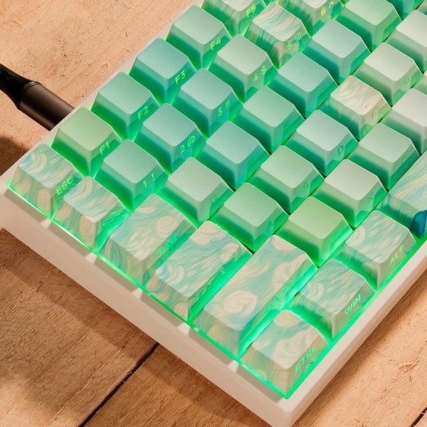 Computer Keycap Painting - Etsy