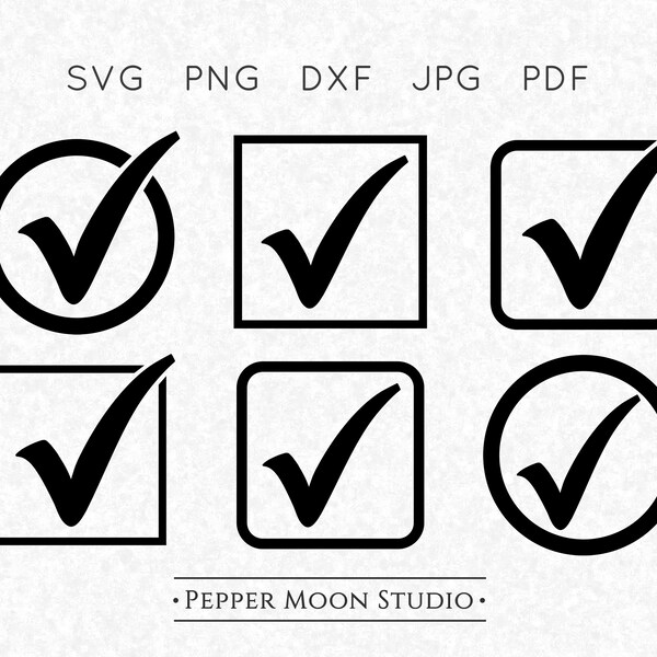 Check List Mark Box - Etsy