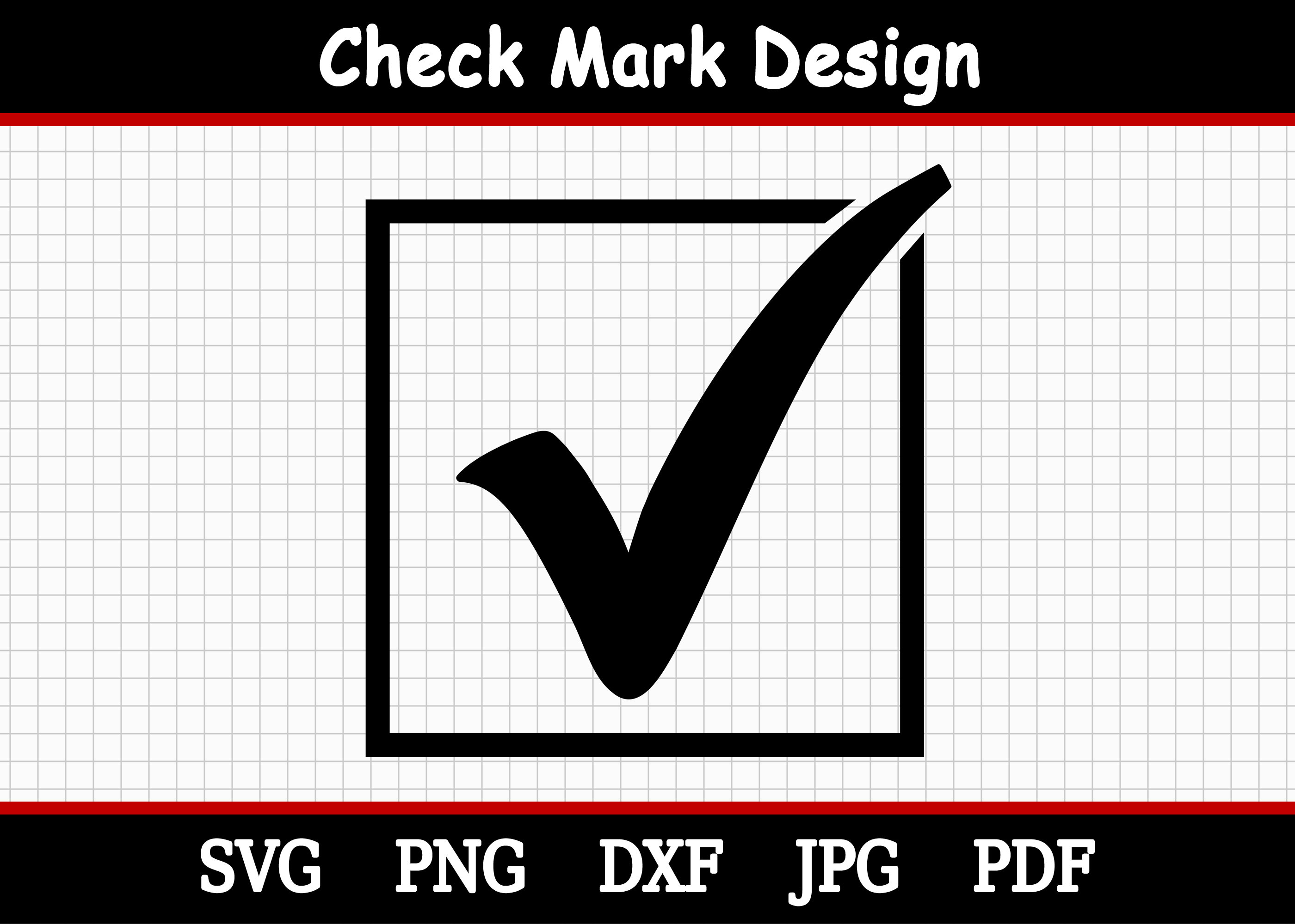 Check Mark SVG Checkmark Checkbox Checklist Square Box - Etsy UK