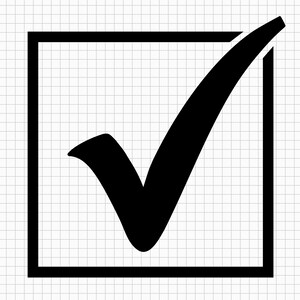 Check Mark SVG Bundle Checkmark Checkbox Checklist Square Box Circle ...