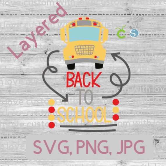Back to School Svg 1st Day of School Png Teacher Svg Bus - Etsy
