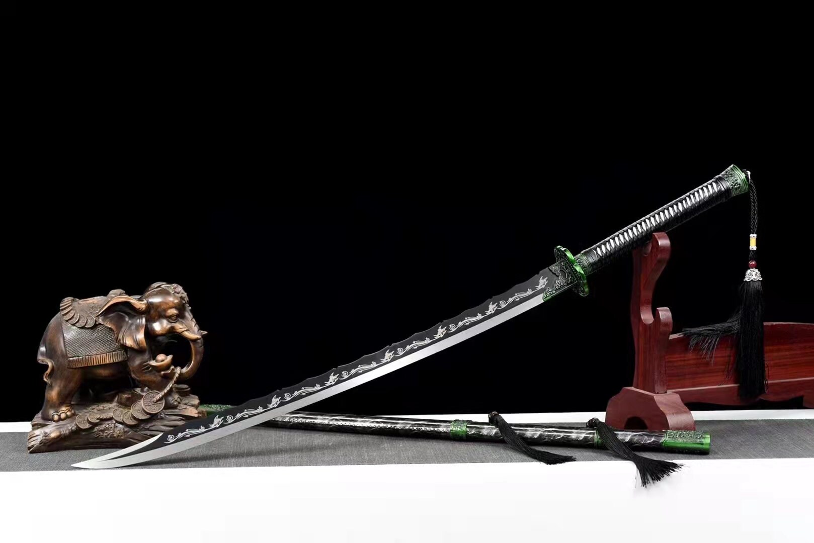 Japanese Handmade Practical 1060 Carbon Steel Tempered - Etsy