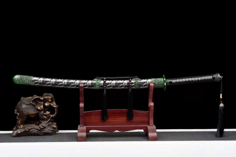 Japanese Handmade Practical 1060 Carbon Steel Tempered - Etsy