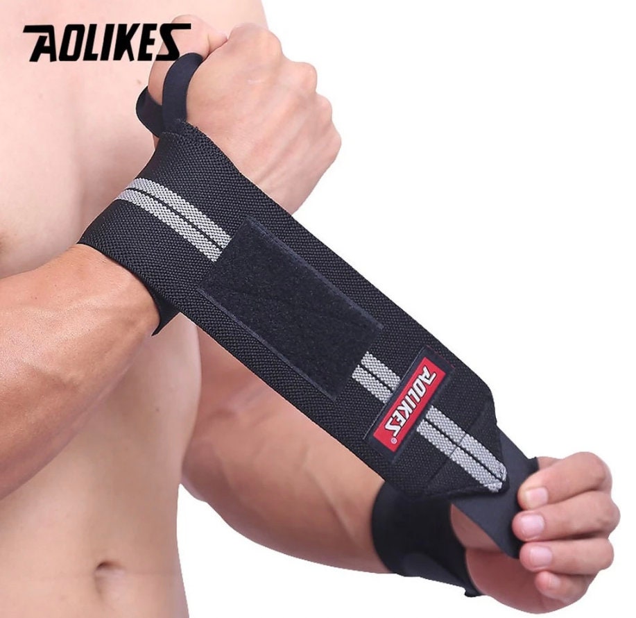 AOLIKES 1PCS Hand Support Fitness Weightlifting Weight Training Bar ...