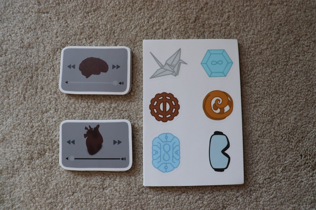 The 100 Stickers - Etsy