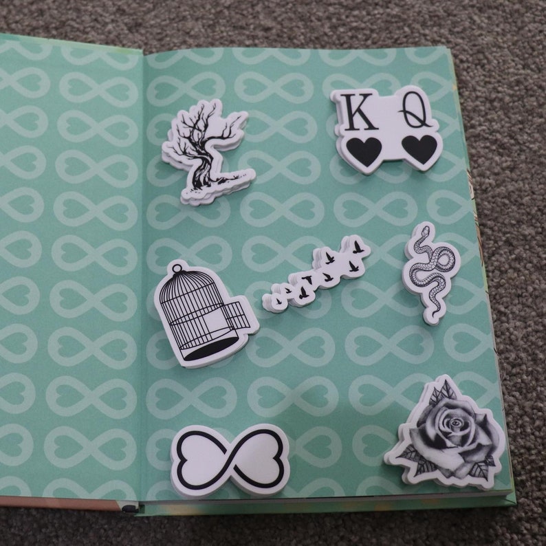 Hardin Scott Tattoo Stickers Vol 1 - Etsy