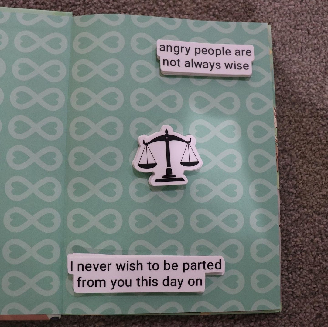 Hardin Scott Tattoo Stickers Vol 2 - Etsy