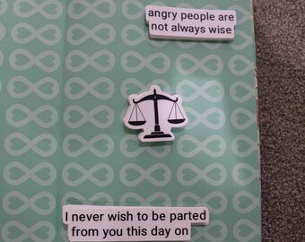 Hardin Scott Tattoo Stickers Vol 1 - Etsy