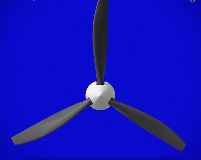 Propeller for LARGE-SCALE AIRCRAFT Model 3D Printable - Etsy