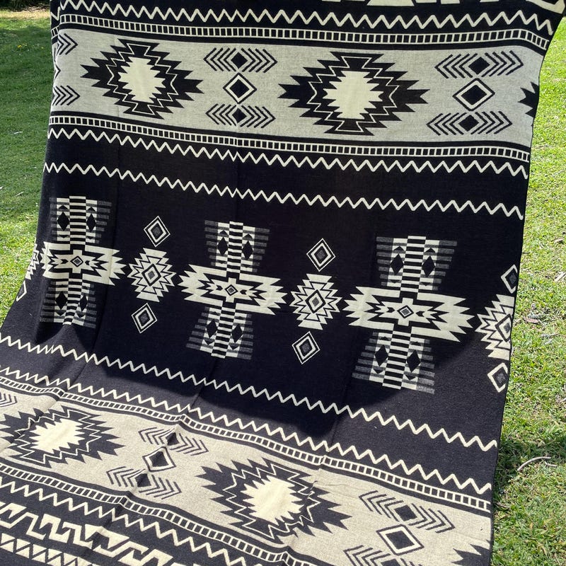 Aztec Blanket - Etsy