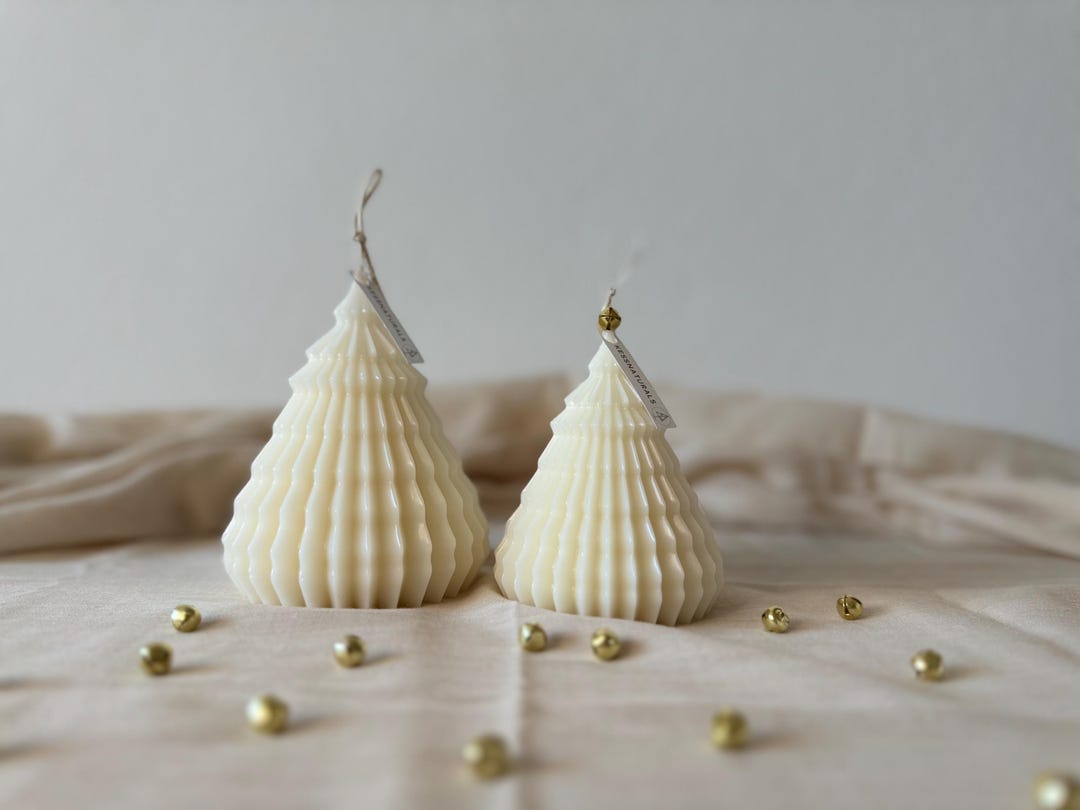 Origami Christmas Candles Advent Candles Christmas Tree Candles ...
