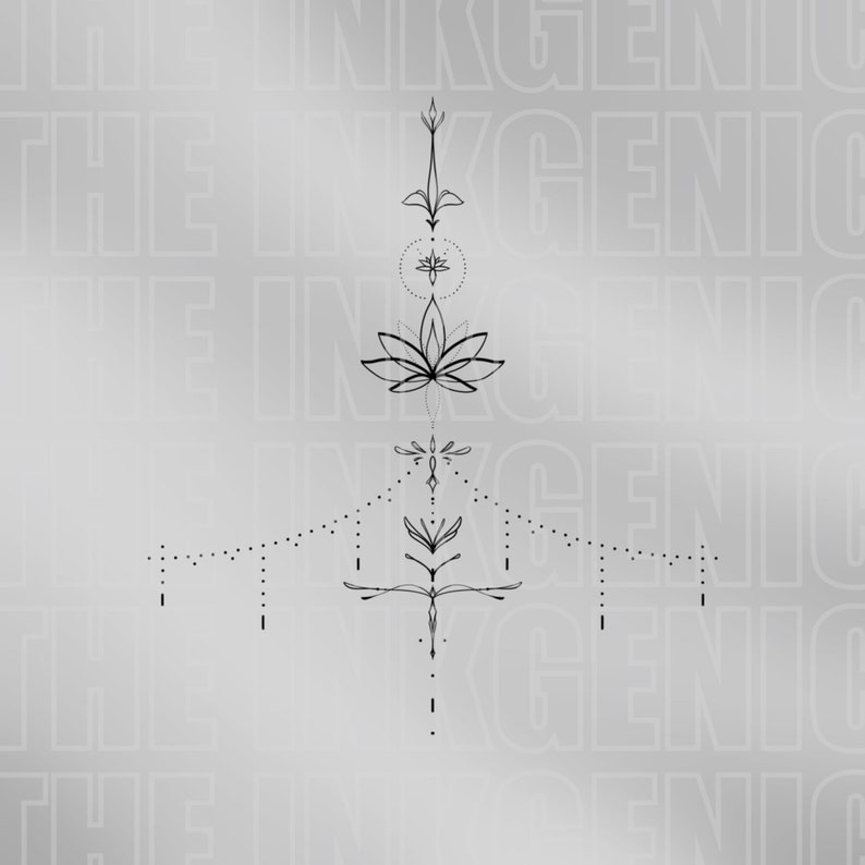 Mandala Sternum Tattoo Women Tattoo Lady Tattoo Chest - Etsy