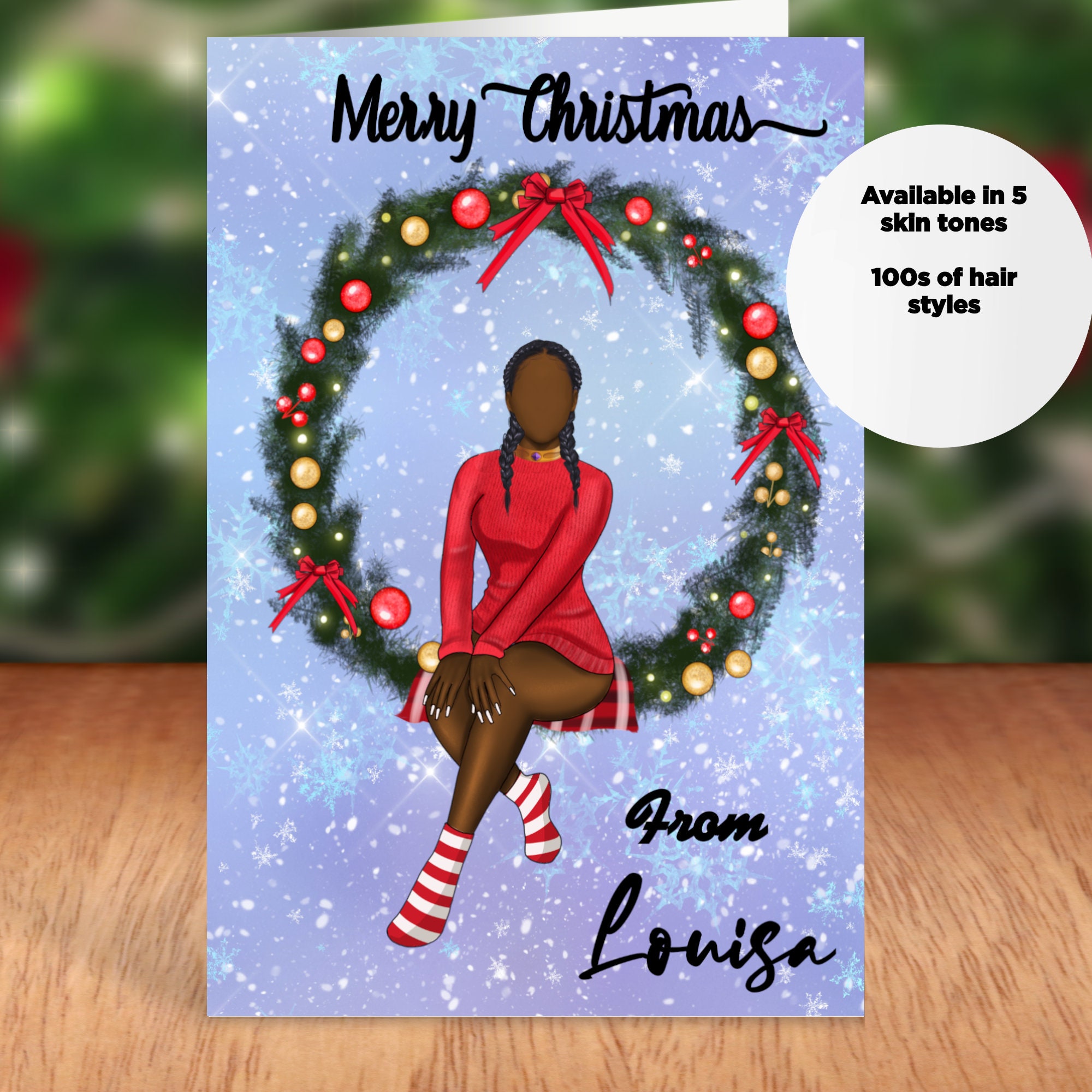 African American Christmas Graphics