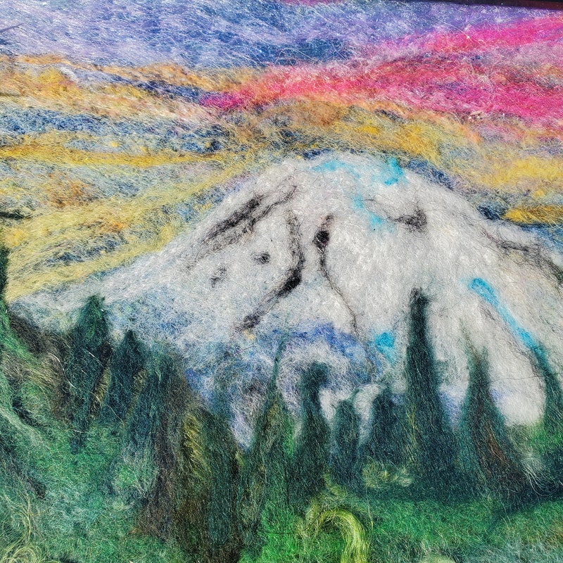 Wool Painting - Etsy