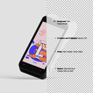 POS Terminal Mockup: Scan Card Payment (PSD) - Etsy