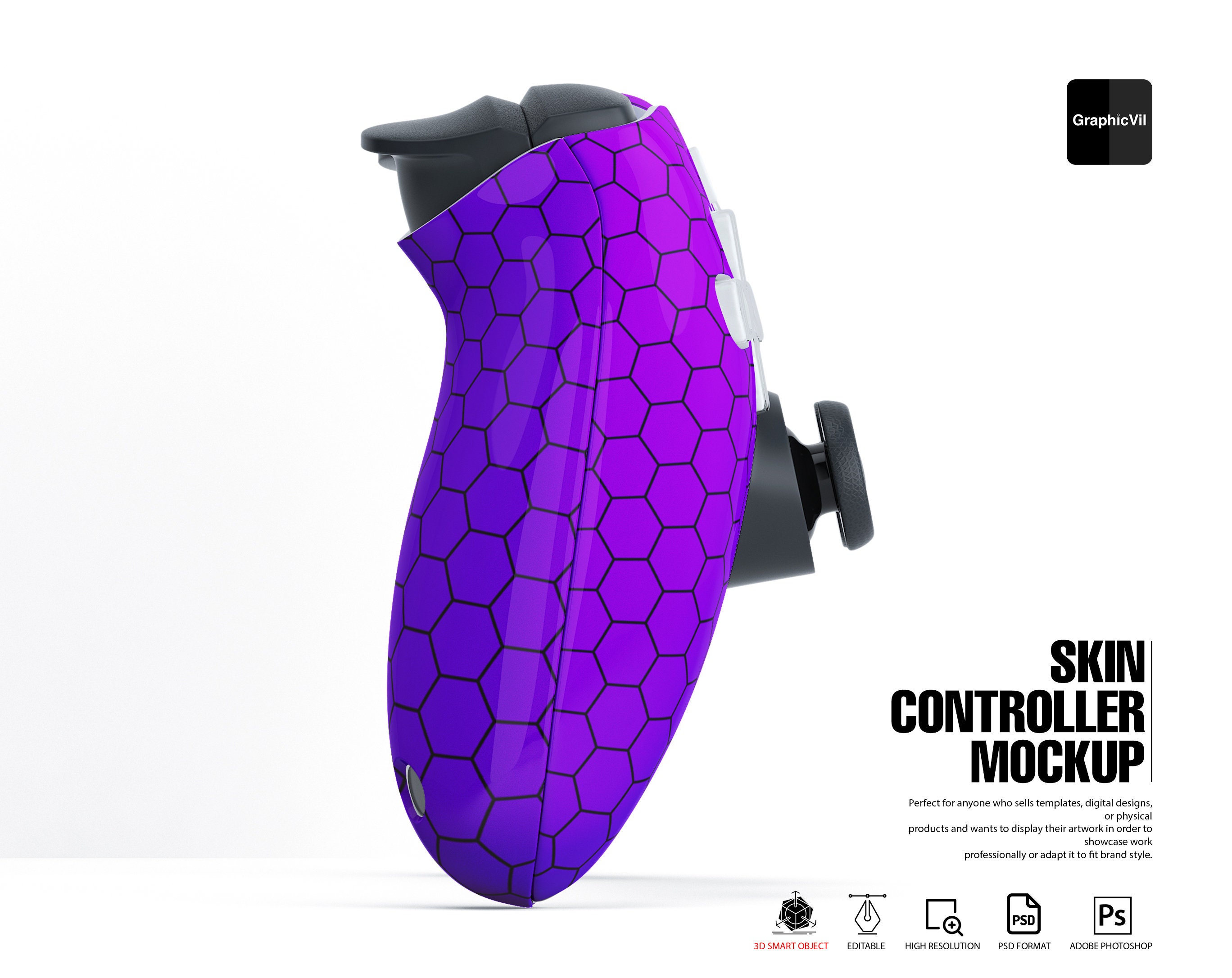 Sony Dualsense Controller Skin Mockup Dualsense, Dualsence Mockup ...