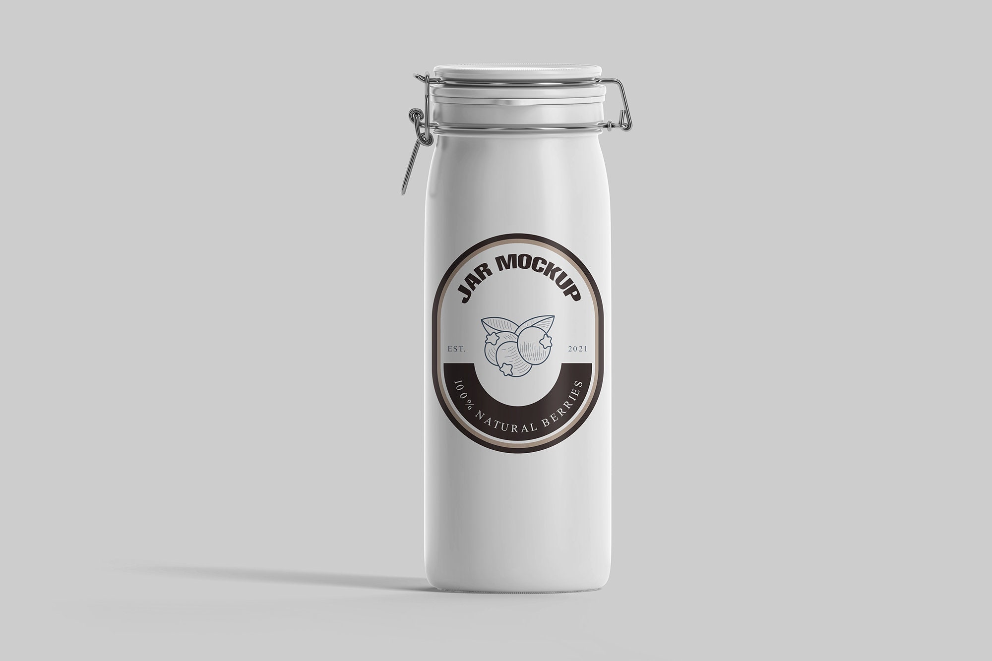 6 PSD 4 Different Jar Shape Label Mockup, Jam Mockup, Jar Mockup, Label ...