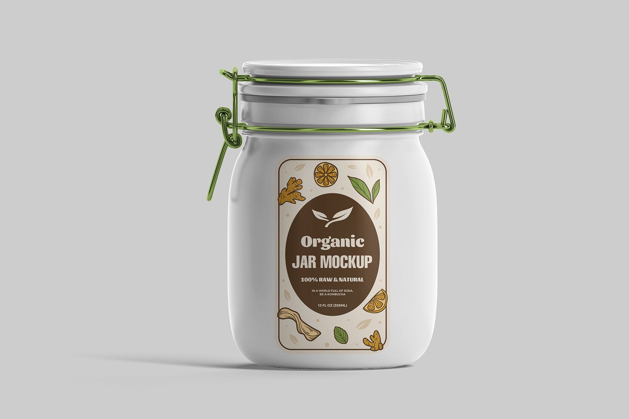 6 PSD 4 Different Jar Shape Label Mockup, Jam Mockup, Jar Mockup, Label ...