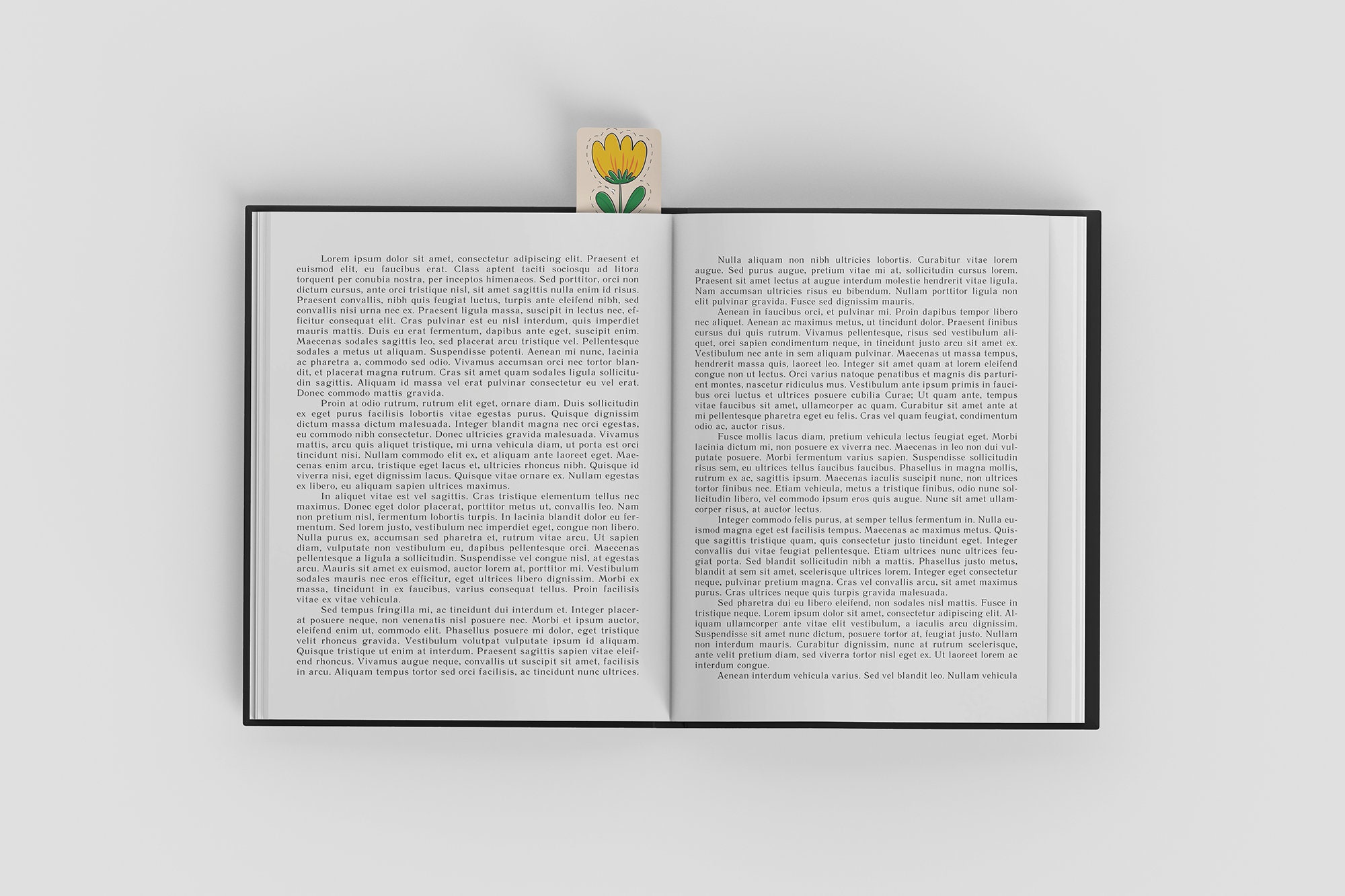 Dye Sublimation Book Cover Mockup, Bookmark Mockup, Book Template ...