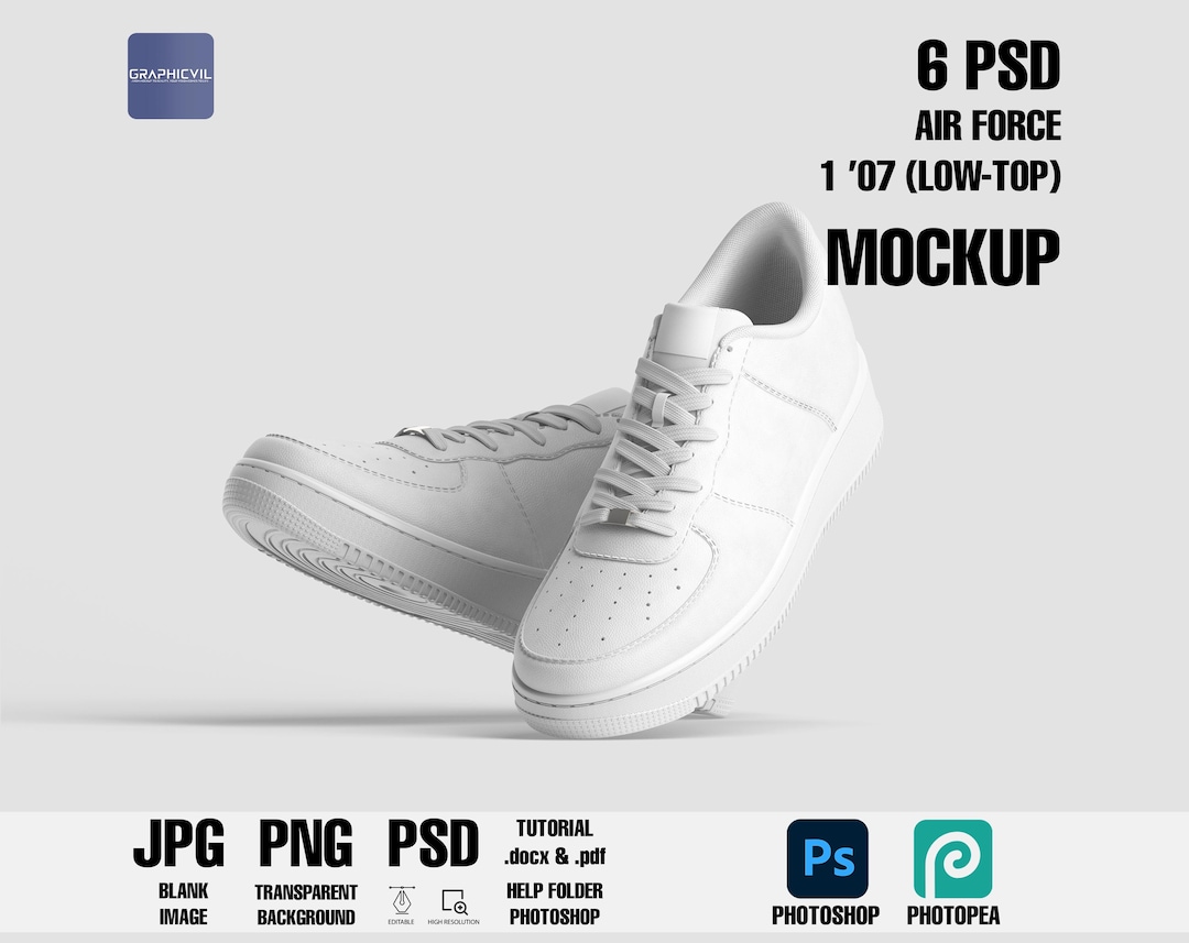 Sneakers Mockup: 6 PSD Templates 6000x4000, PSD Template, Shoe Mockup ...