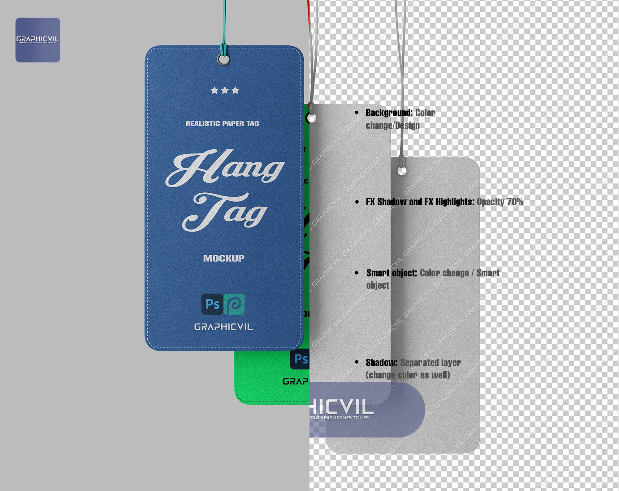 Hang Tag Mockup, Hangtag Mockup, Label Mockup, Price Tag Mockup ...