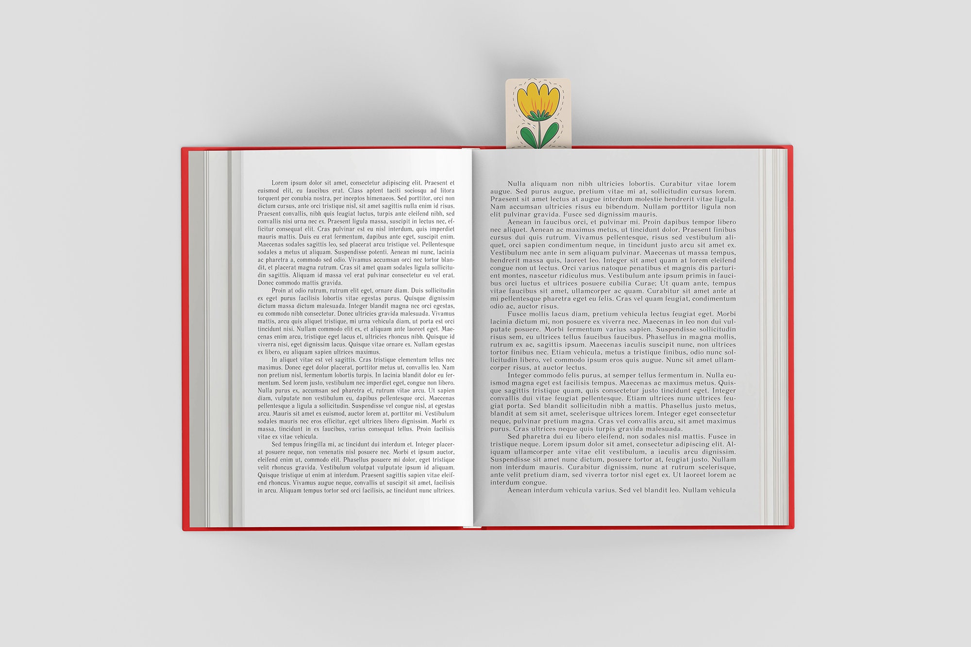 Dye Sublimation Book Cover Mockup, Bookmark Mockup, Book Template ...