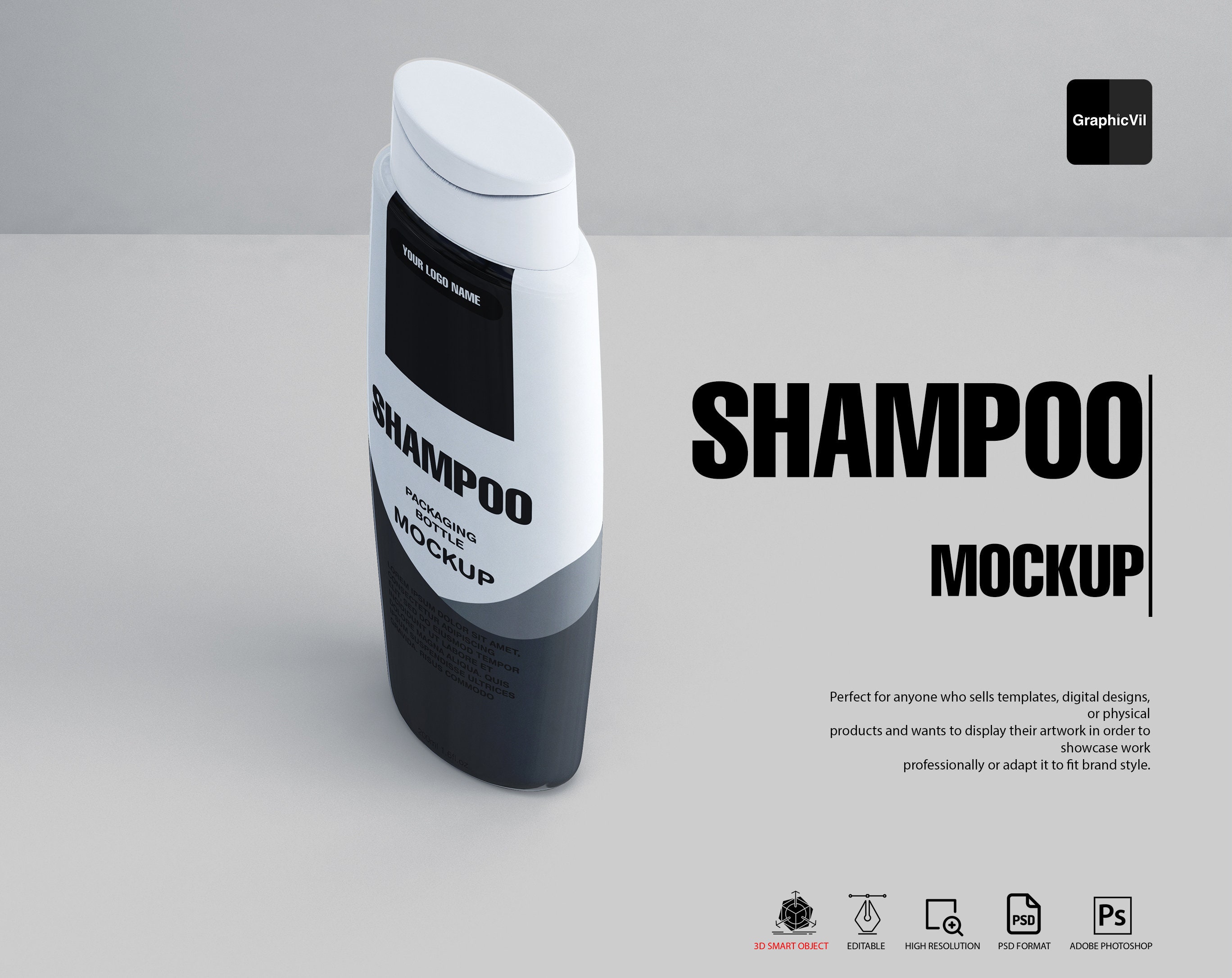 Shampoo Mockup Shampoo Shampoo Mockup Bottle Mockup - Etsy