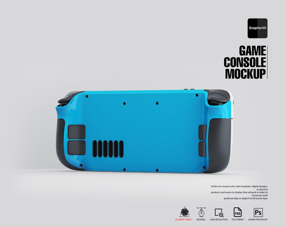 Steam Deck Skin Mockup Deck Console Mockup Skin Mockup - Etsy