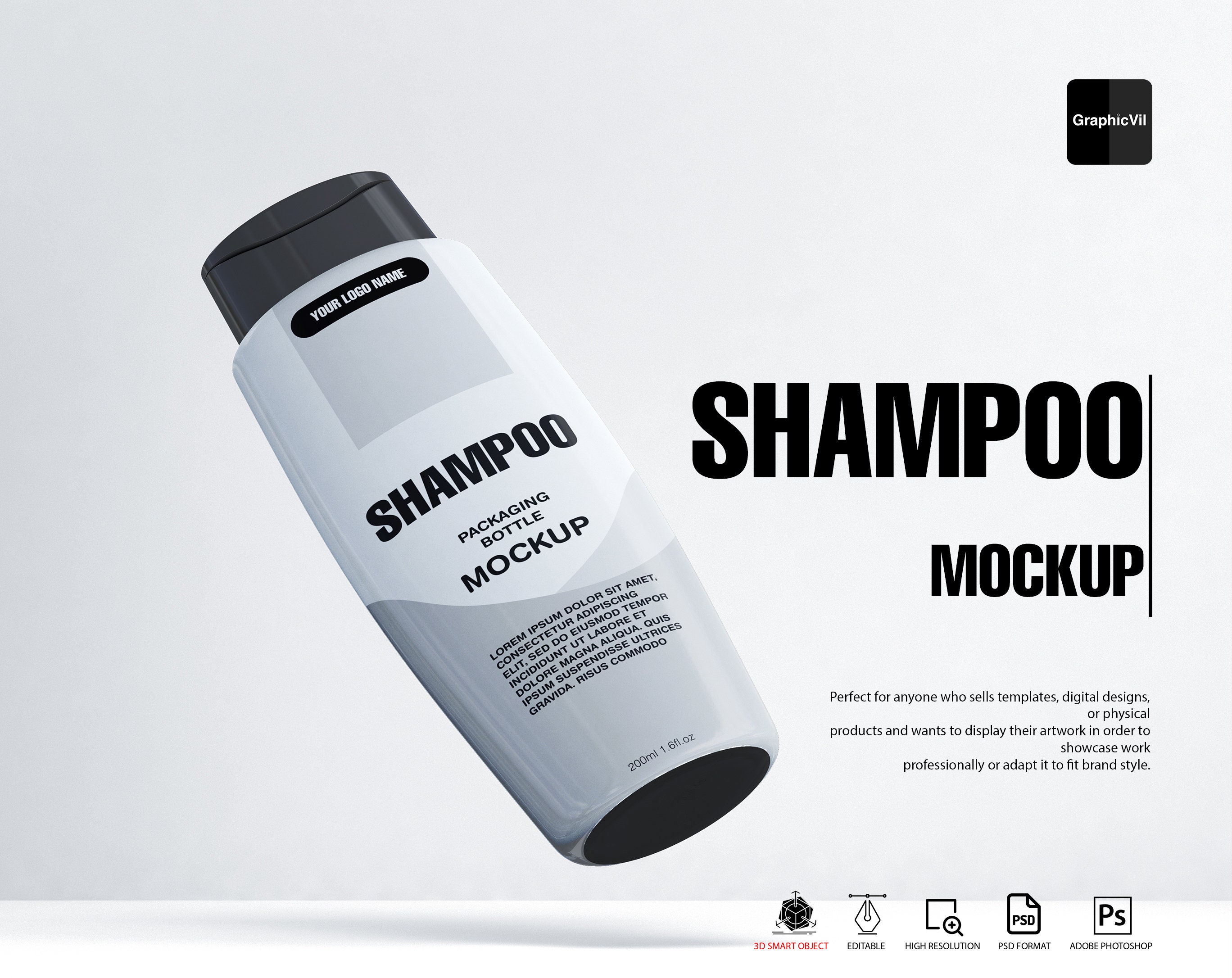 Shampoo Mockup Shampoo Shampoo Mockup Bottle Mockup - Etsy