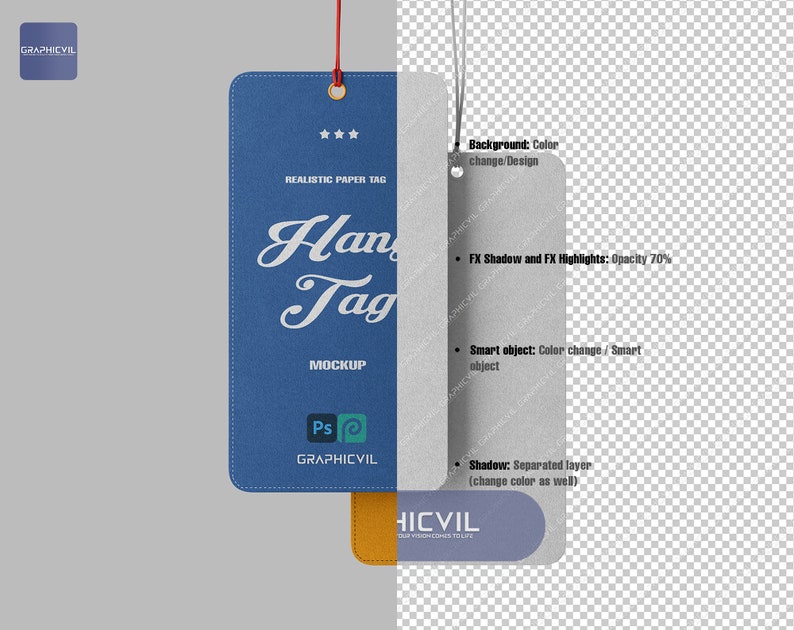 Hang Tag Mockup, Hangtag Mockup, Label Mockup, Price Tag Mockup ...