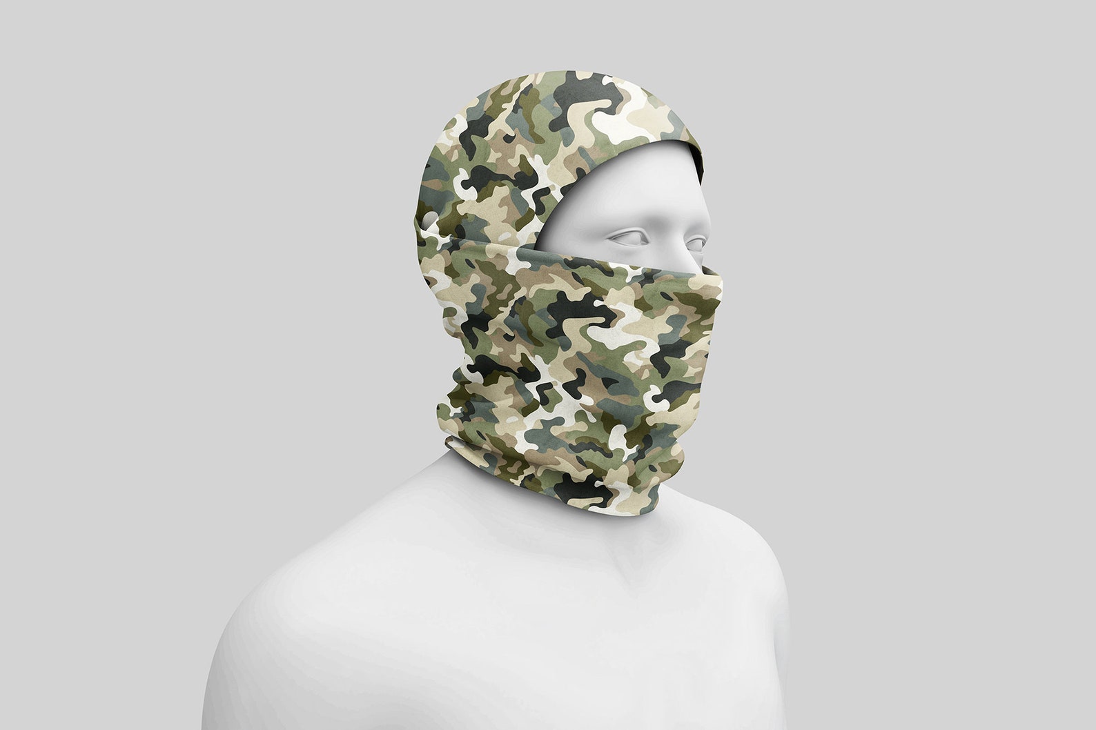 Balaclava Ski Mask Mockup: Apparel Design (PSD) - Etsy