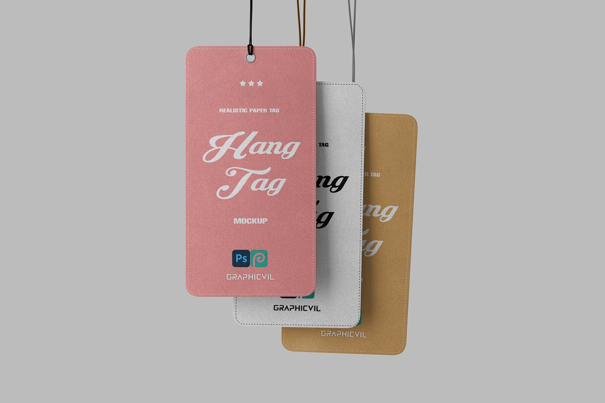 6 PSD Hang Tag Mockup, Hangtag Mockup, Label Mockup, Price Tag Mockup ...