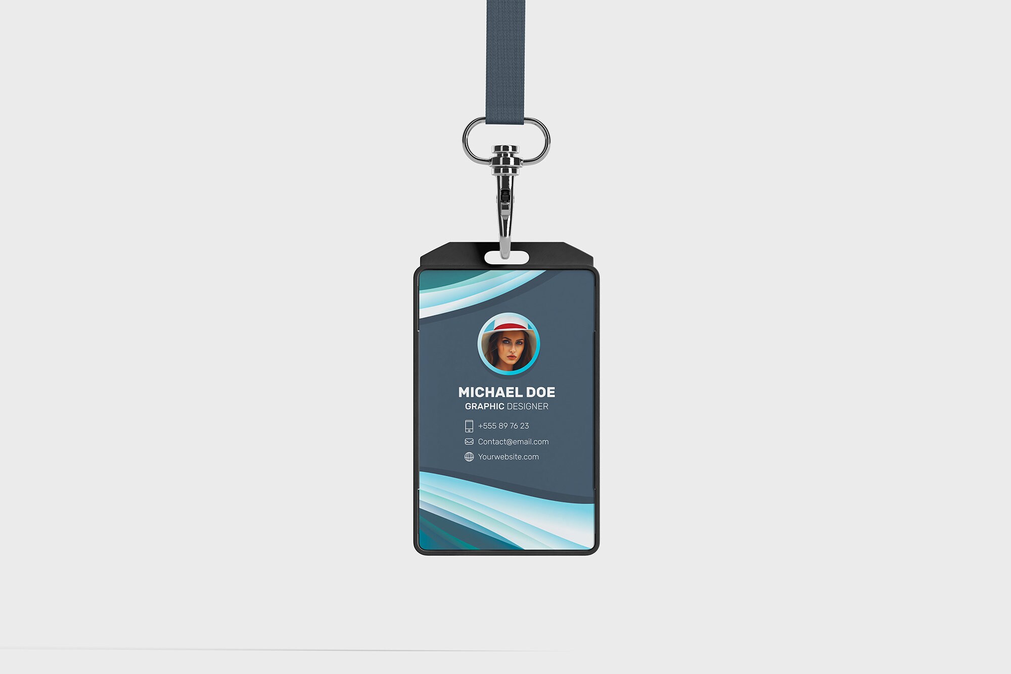 ID Card Mockup Part, Tag Mockup, Badge Mockup, Id Mockup ...