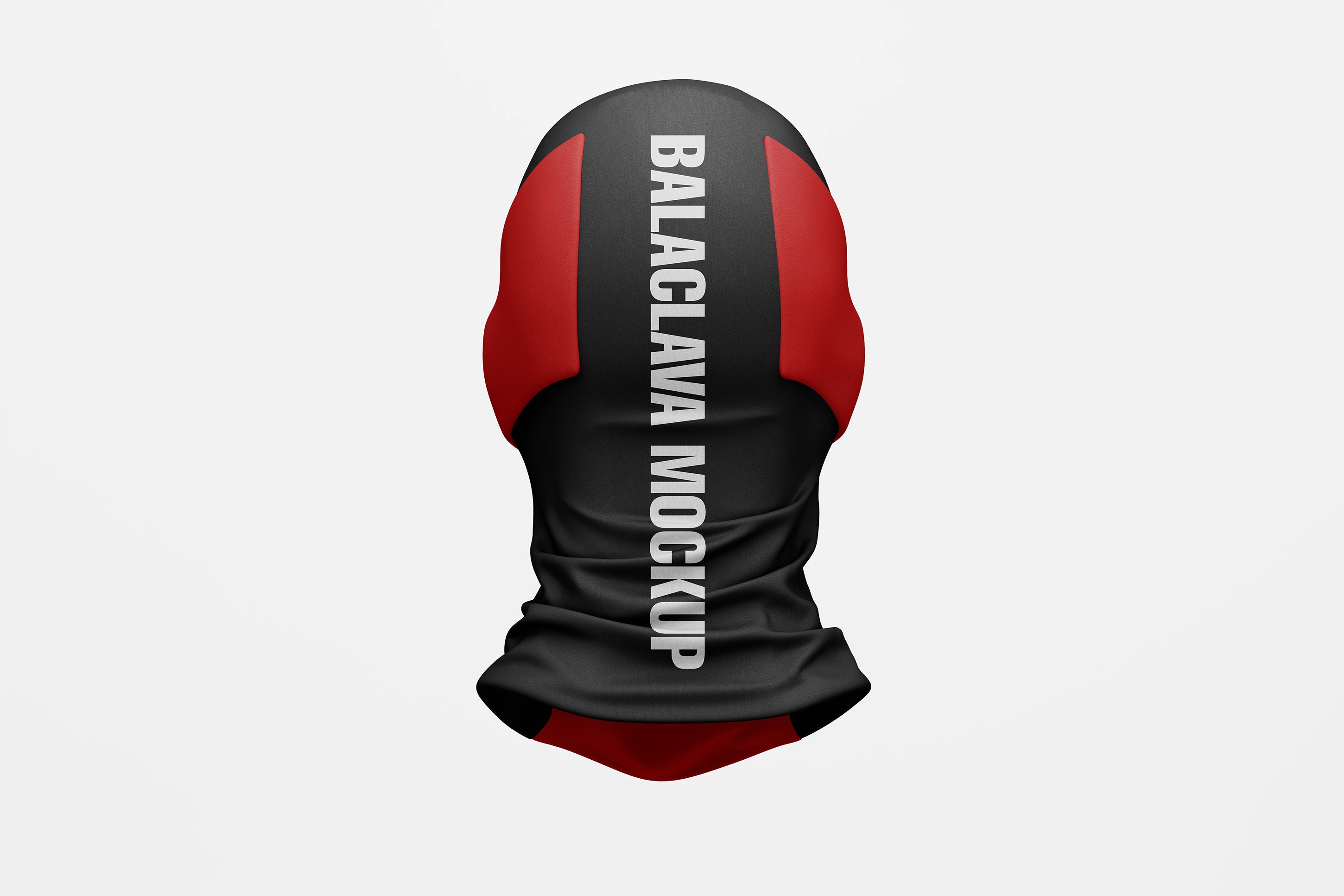 Dye Sublimation Balaclava Mockup Ski Mask Mockup Winter Face Mask ...