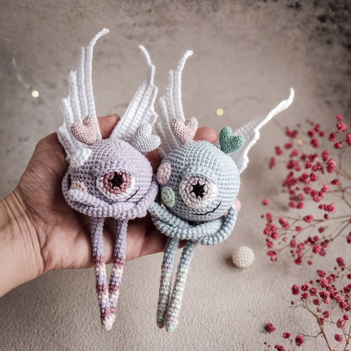 CROCHET PATTERN Cute Monster / Amigurumi Monster / Crochet - Etsy
