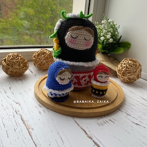 PDF Matryoshka Crochet Pattern Crochet Amigurumi Doll Pattern PDF ...