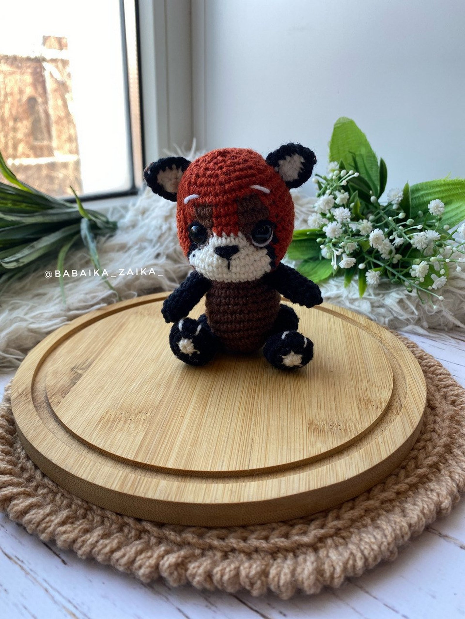 PDF Red Panda Panda Crochet Pattern Amigurumi Panda - Etsy