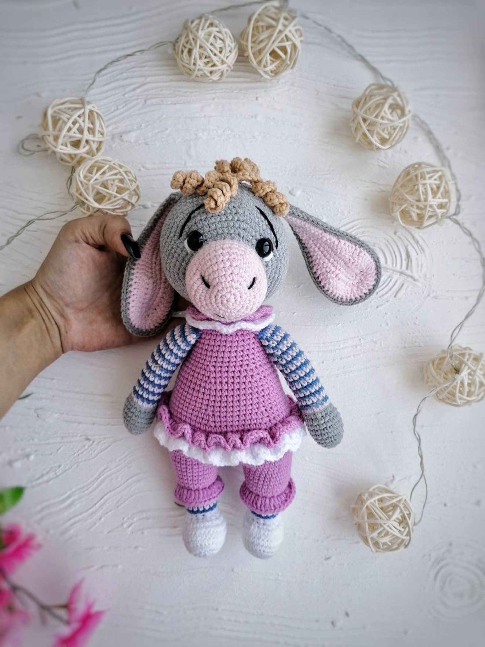 PDF Donkey Crochet Pattern Crochet Donkey Donkey Pattern - Etsy