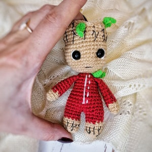 PDF Amigurumi Groot Crochet Pattern, Crochet Guardians of the Galaxy ...