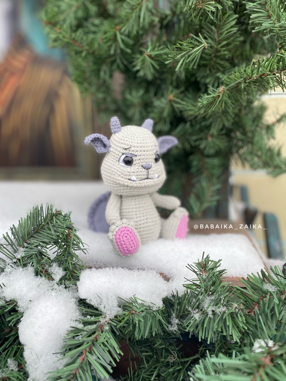 PDF Crochet Gargoyle Pattern, Amigurumi Gargoyle, Crochet Halloween ...
