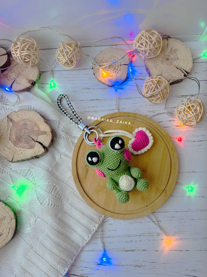 PDF Crochet Pattern Frog With a Heart, Crochet Baby Frog, Crochet Heart ...