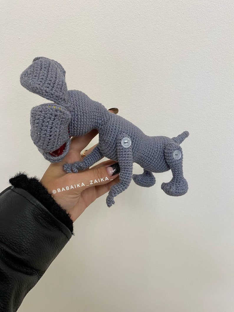 PDF Crochet Demodog Pattern, Amigurumi Demogorgon, Crochet Halloween ...
