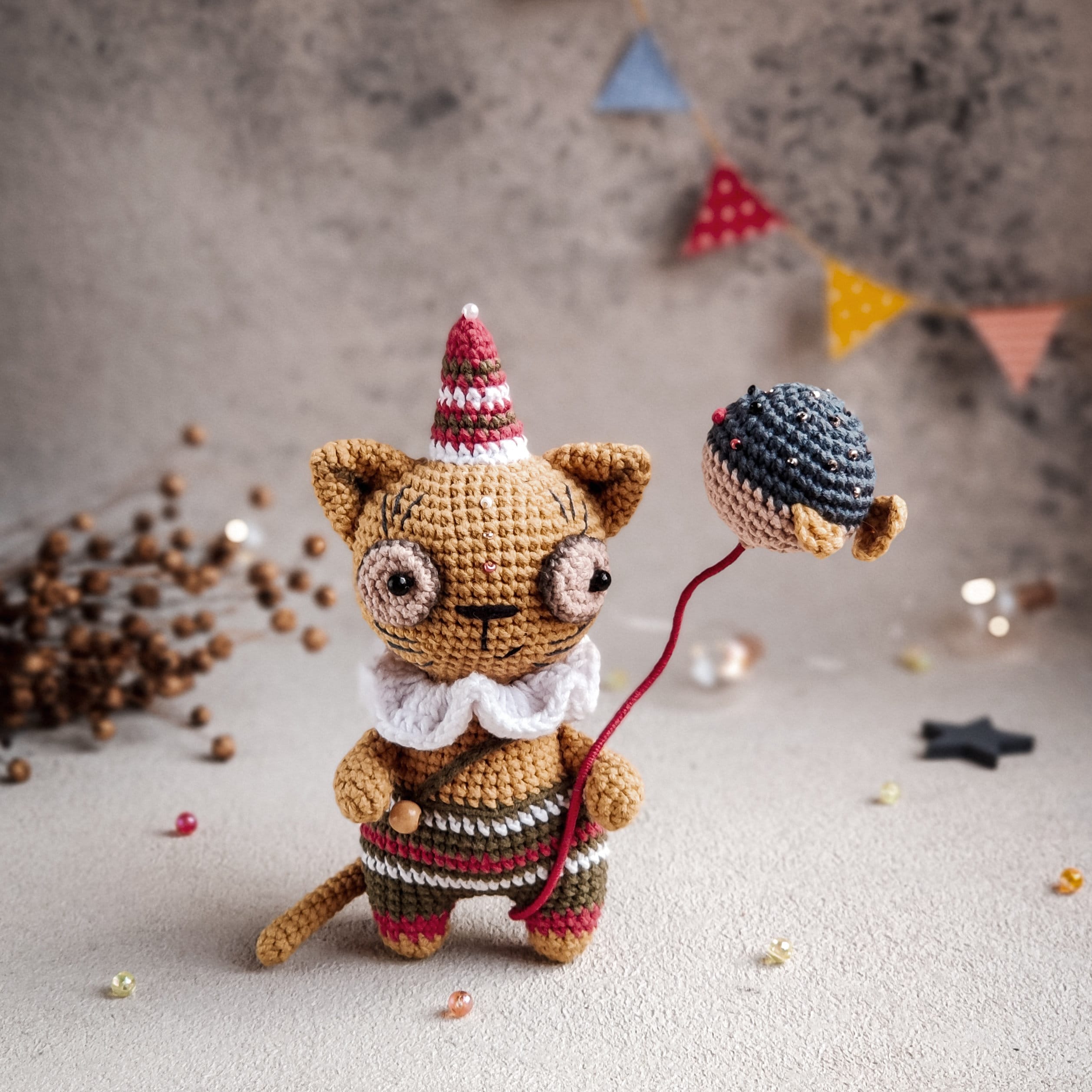 CROCHET PATTERN Cute Cat / Amigurumi Little Fish / PDF Pattern - Etsy