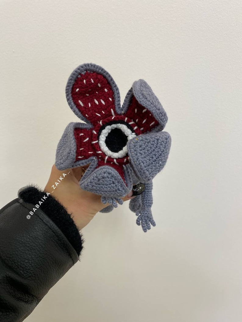 PDF Crochet Demodog Pattern, Amigurumi Demogorgon, Crochet Halloween ...