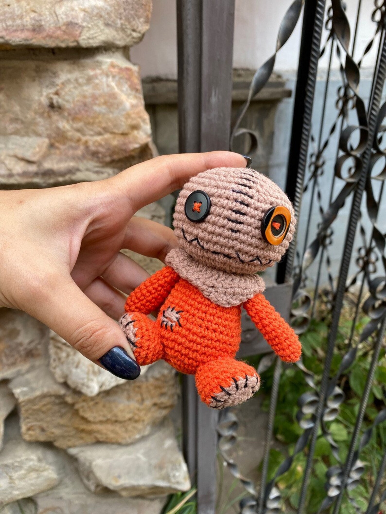 PDF Crochet Voodoo Creepy Sam Doll Amigurumi Voodoo Voodoo - Etsy