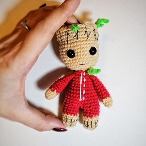 PDF Amigurumi Groot Crochet Pattern, Crochet Guardians of the Galaxy ...