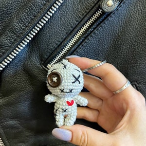 PDF Crochet Voodoo Doll Pattern, Keychain Pattern Amigurumi, Cute ...