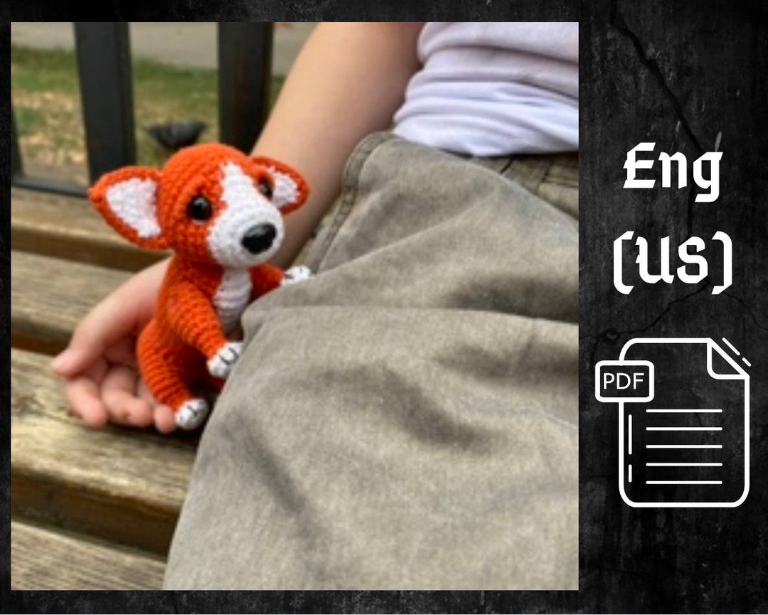 PDF Welsh Corgi Crochet Pattern Crochet Animal Pattern - Etsy