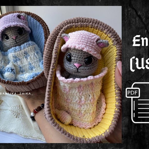 Amigurumi Cat Pattern Crochet / Pdf Tutorial - Etsy